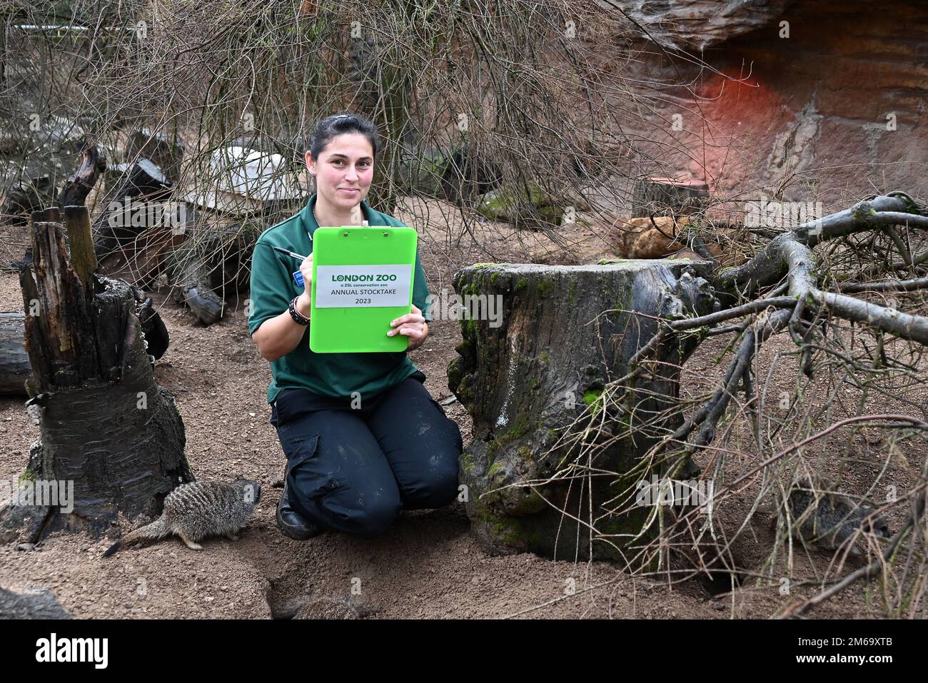 London Zookeepers got our their clipboards again for the New Year count ...