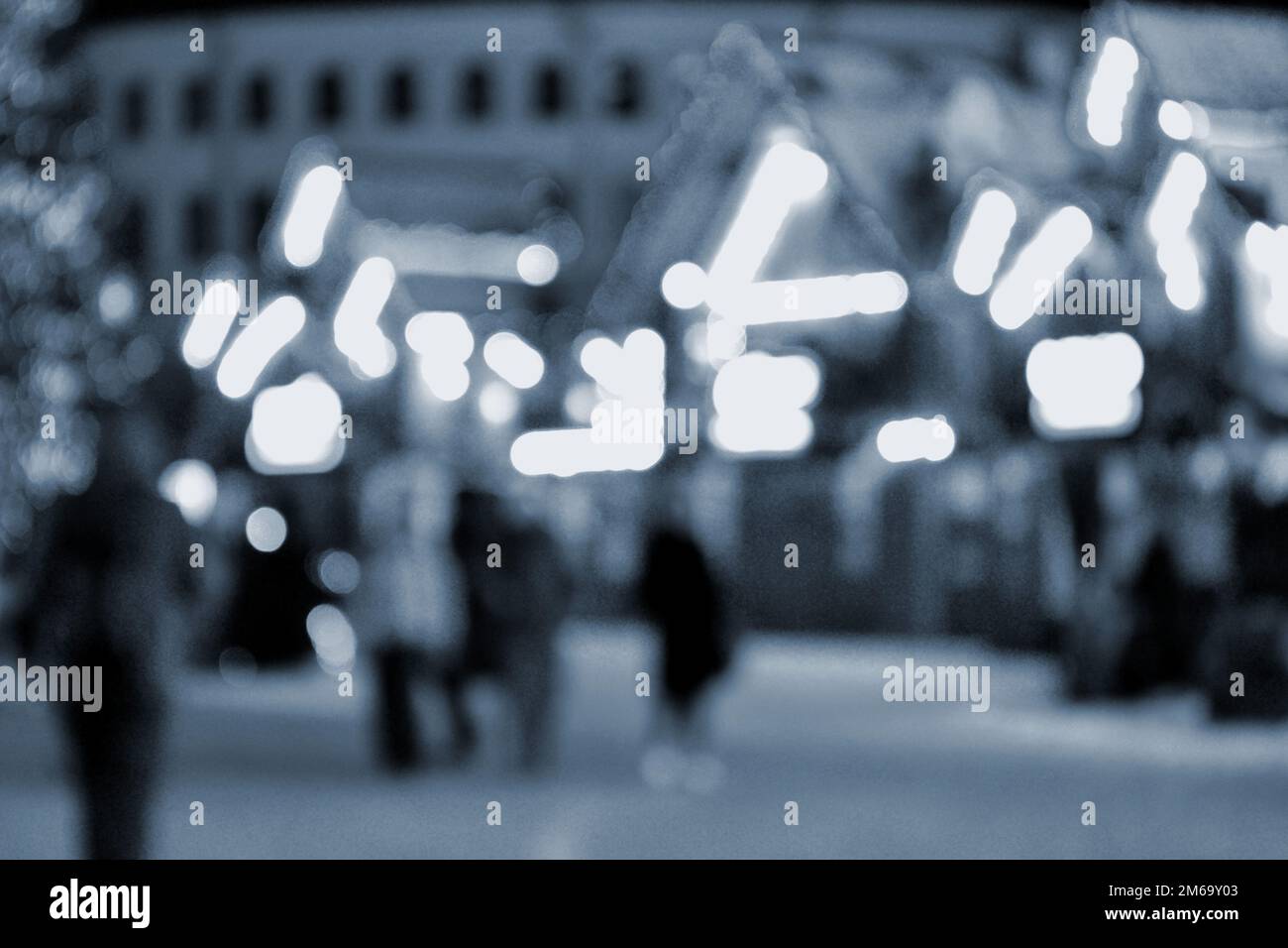 Dark night walk hi-res stock photography and images - Alamy