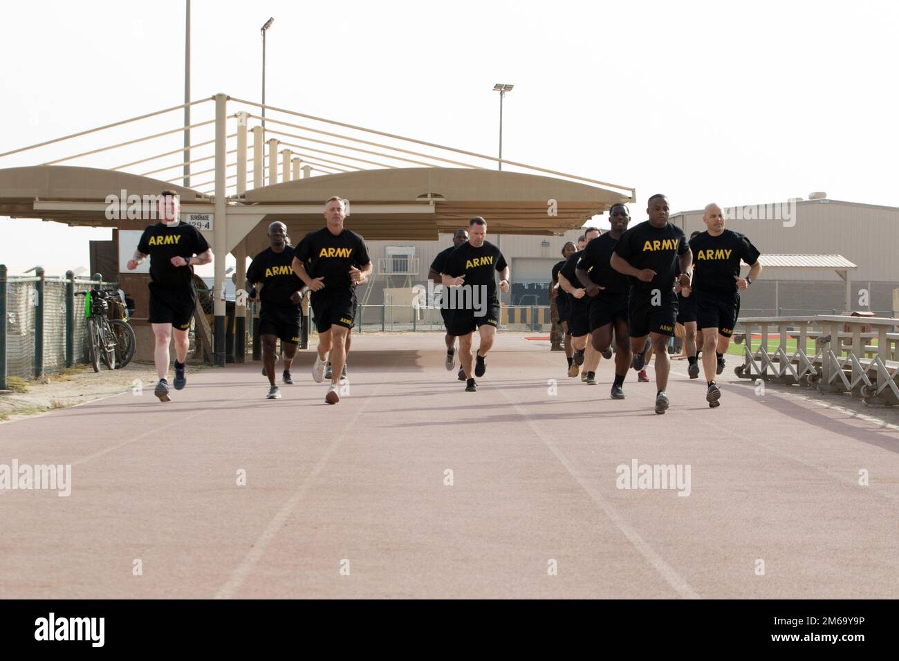 Soldiers assigned to 3rd Expeditionary Sustainment Command complete the ...