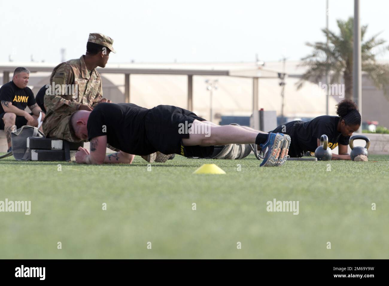 Sgt. 1st Class Jeffrey T. Brunson and Sgt. Khadijah R. Porter, soldiers ...
