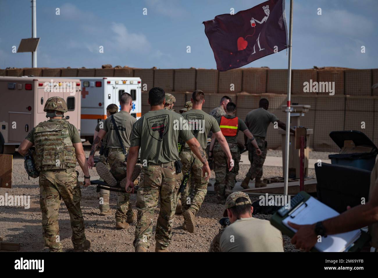 U.S. service members supporting Combined Joint Task Force - Horn of ...