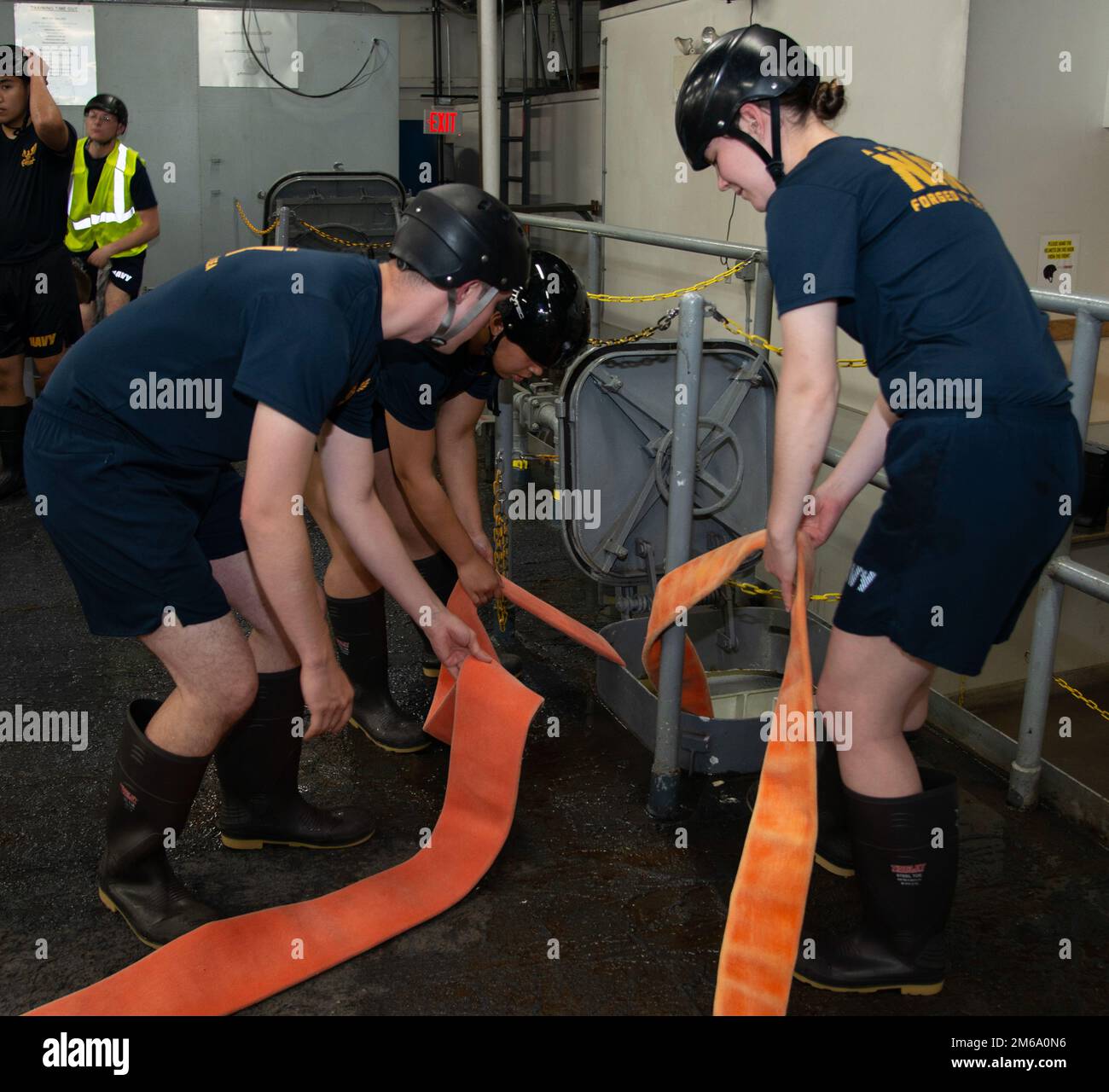 NEWPORT, R.I. (April 21, 2022) Naval Science Institute Seaman-to ...