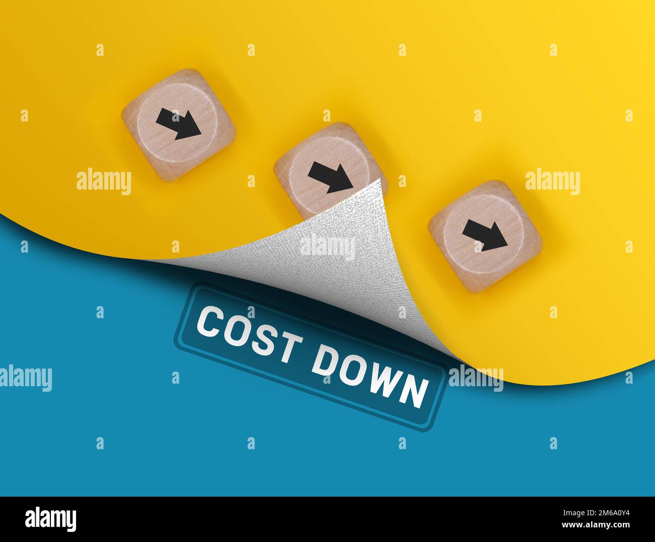Wooden block cubes flipping cost to down. Cost down for more profit ...