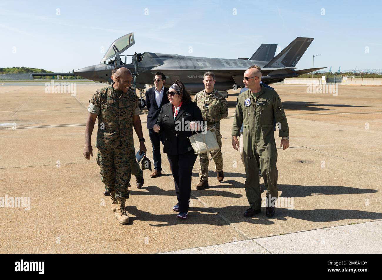 U.S. Marine Corps Lt. Gen. Michael E. Langley, the commander of Fleet ...