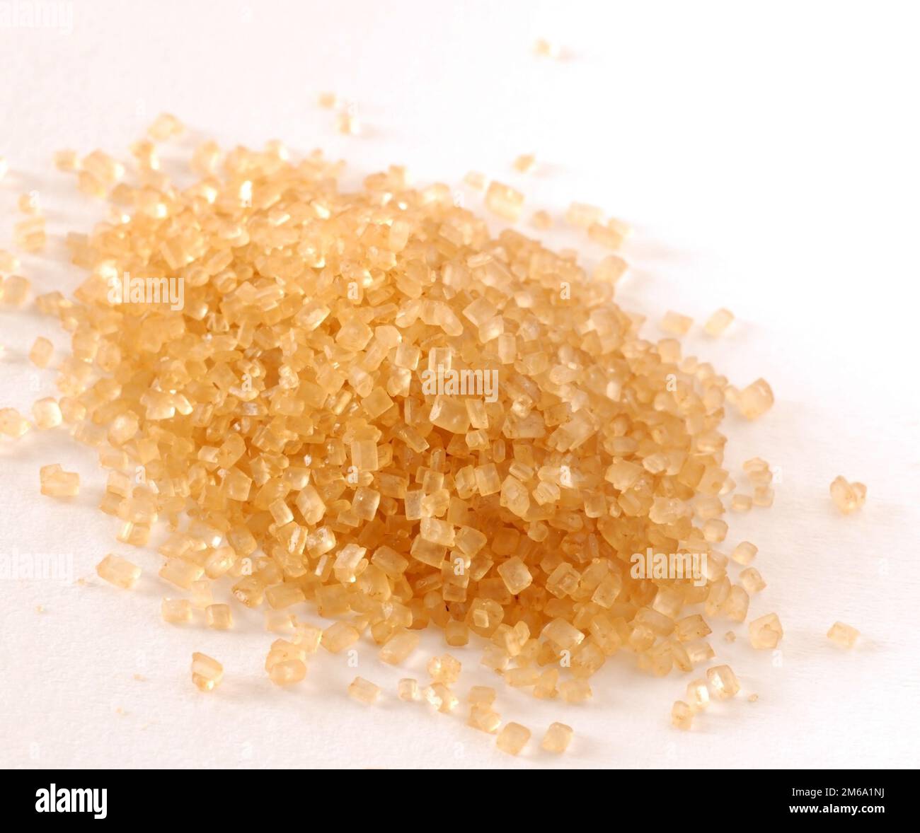Pile natural raw sugar crystals hi-res stock photography and images - Alamy