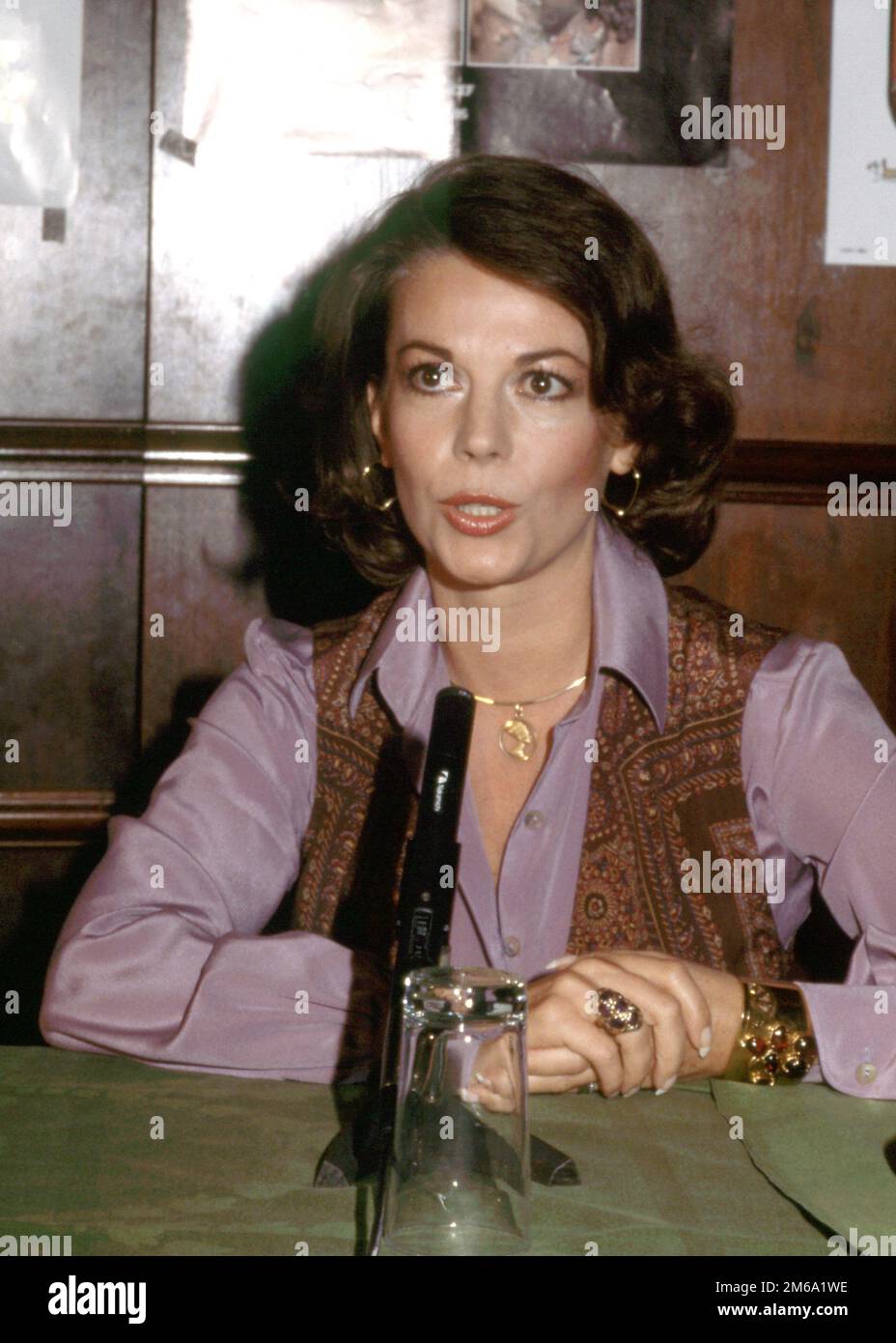 Natalie Wood 1978 Credit: Ralph Dominguez/MediaPunch Stock Photo - Alamy