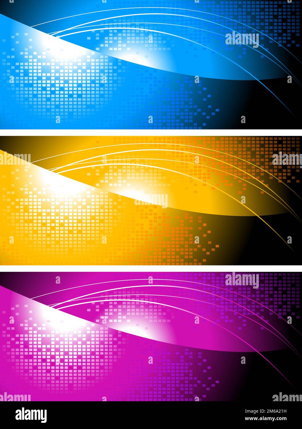 Vector bright banner hi-res stock photography and images - Alamy