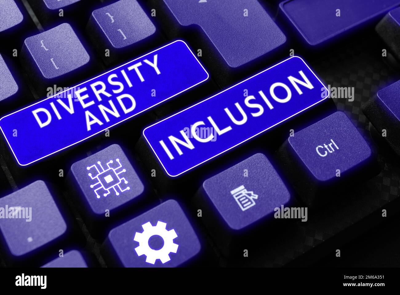 Conceptual display Diversity And Inclusion. Business showcase range ...