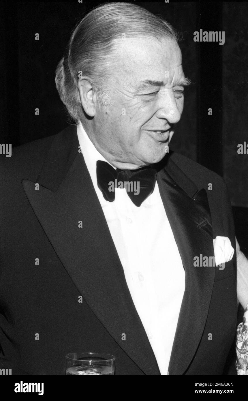 Henry Ford II Circa 1980's Credit: Ralph Dominguez/MediaPunch Stock ...