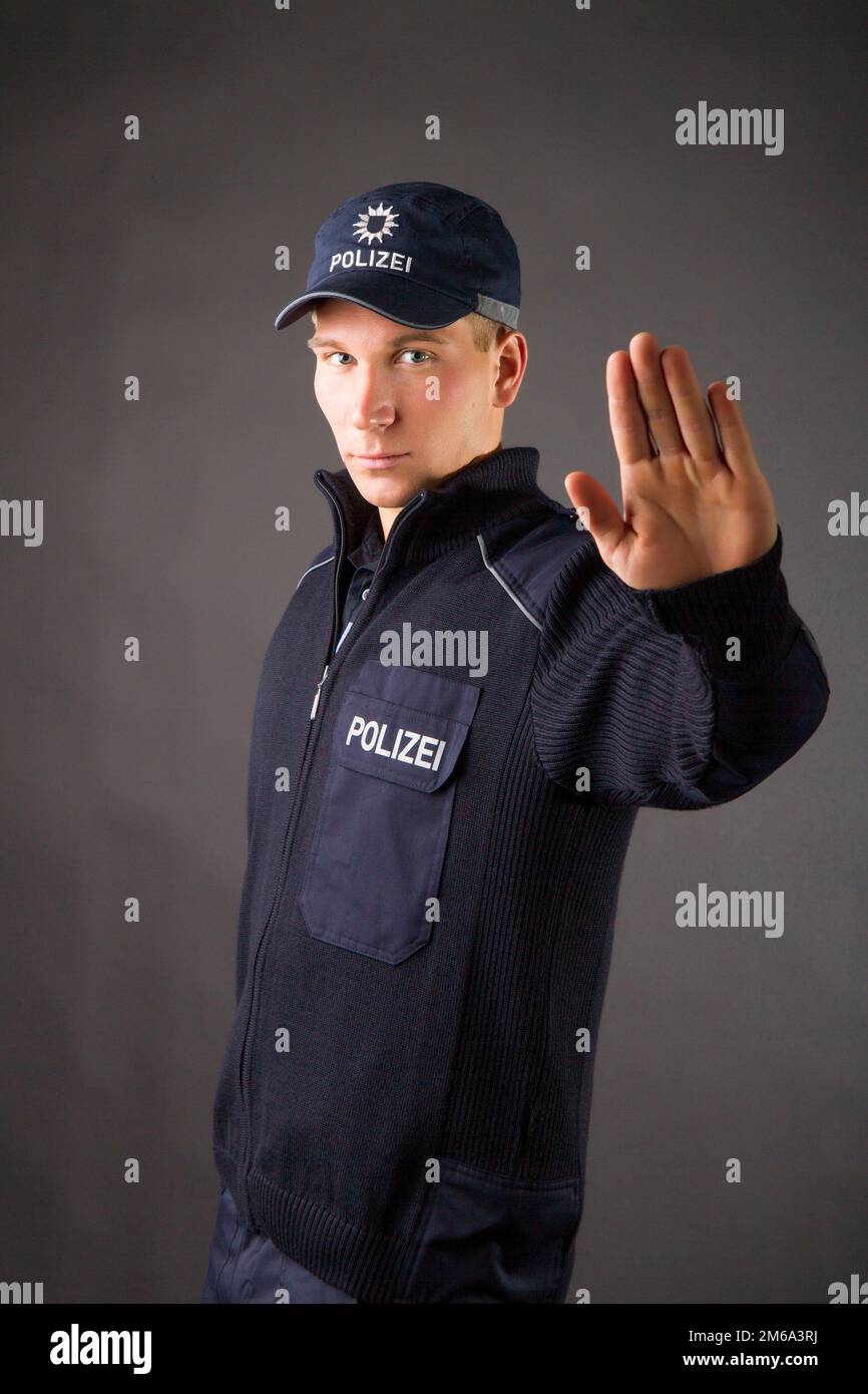 Police in uniform Stock Photo - Alamy