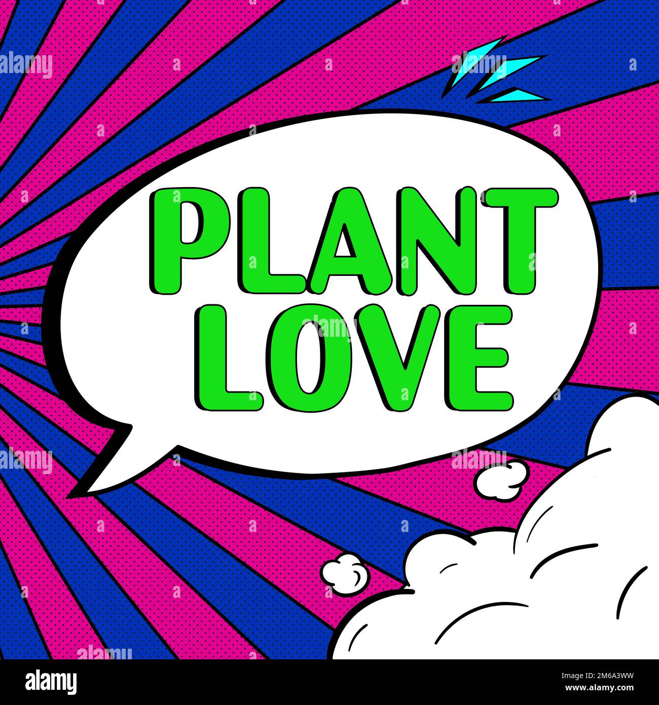 Hand writing sign Plant Love. Word Written on a symbol of emotional ...