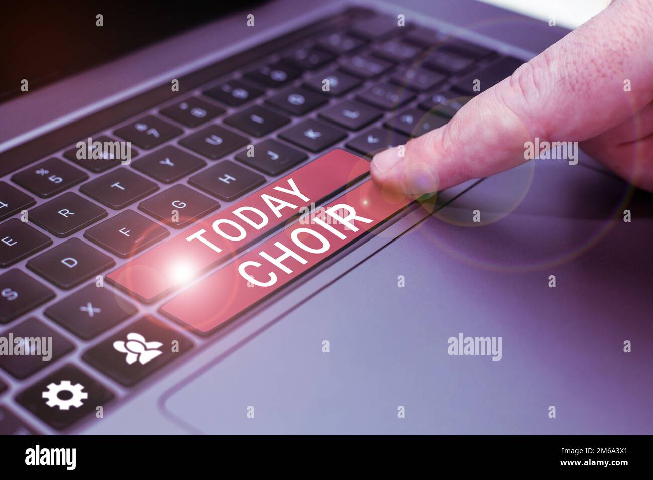 Text sign showing Choir. Internet Concept a group organized to perform ...