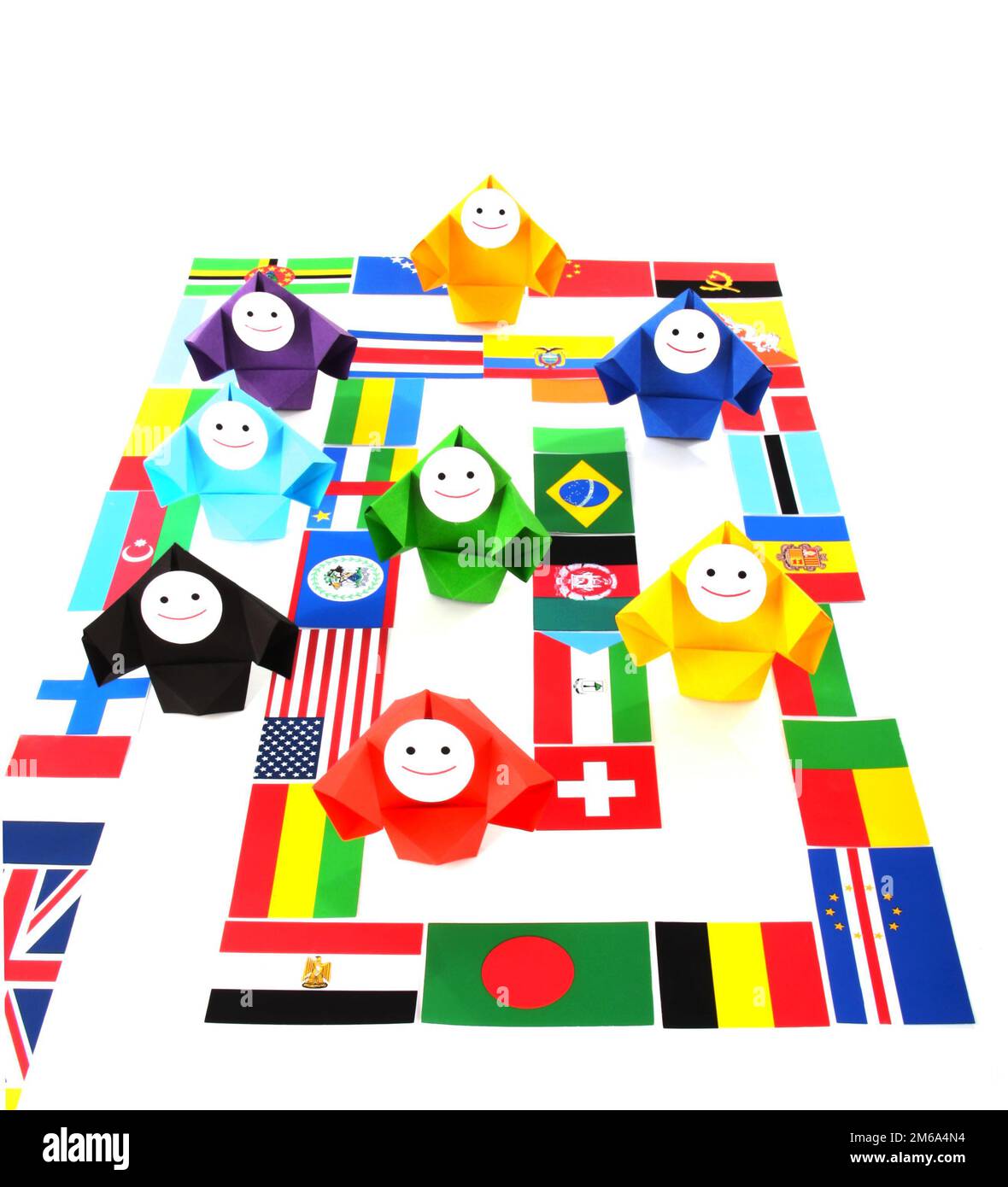 Global relations Cut Out Stock Images & Pictures - Alamy