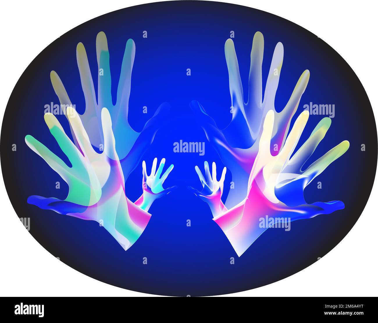 Six arms hi-res stock photography and images - Alamy