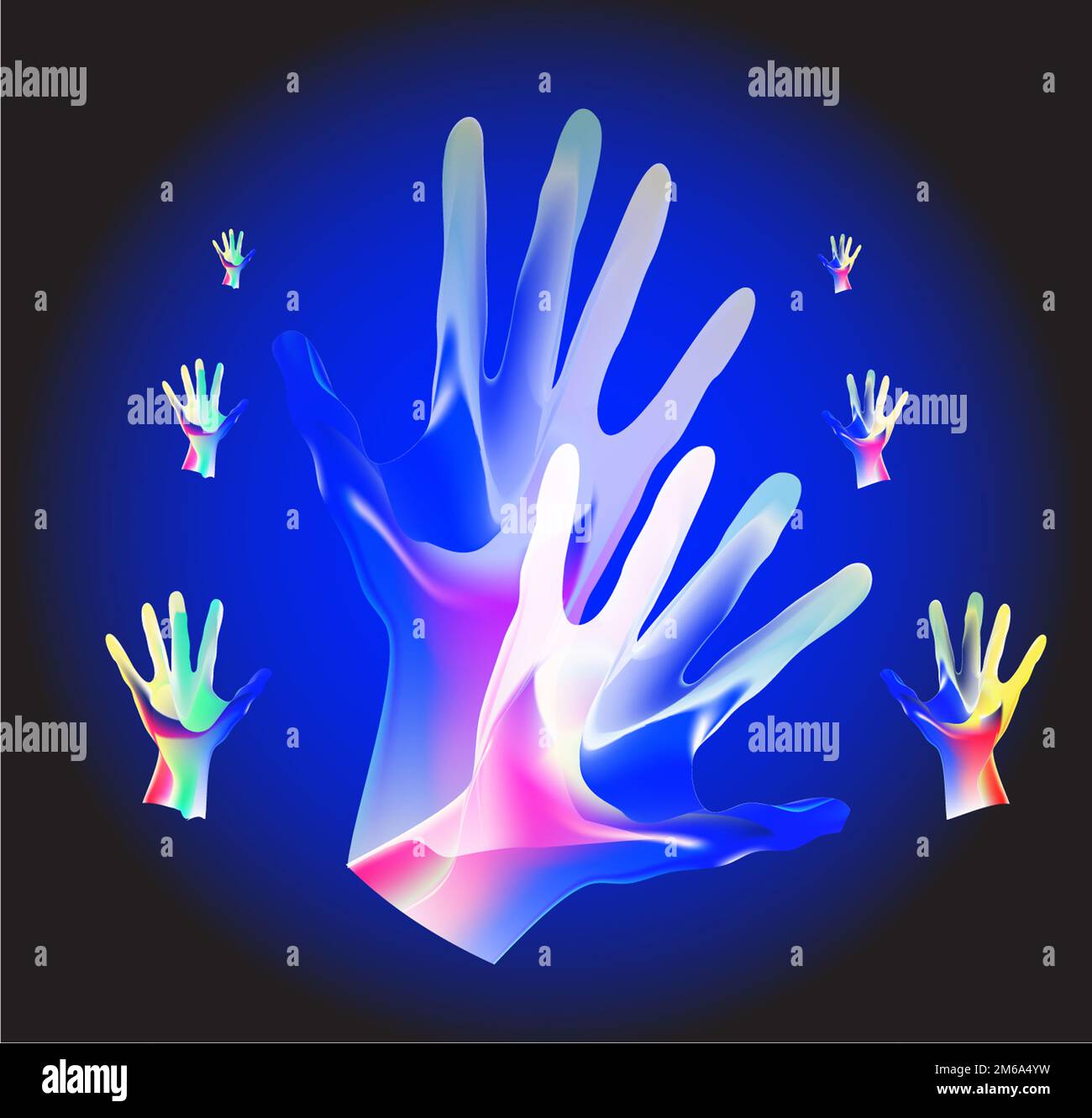Hands illustrator hi-res stock photography and images - Alamy