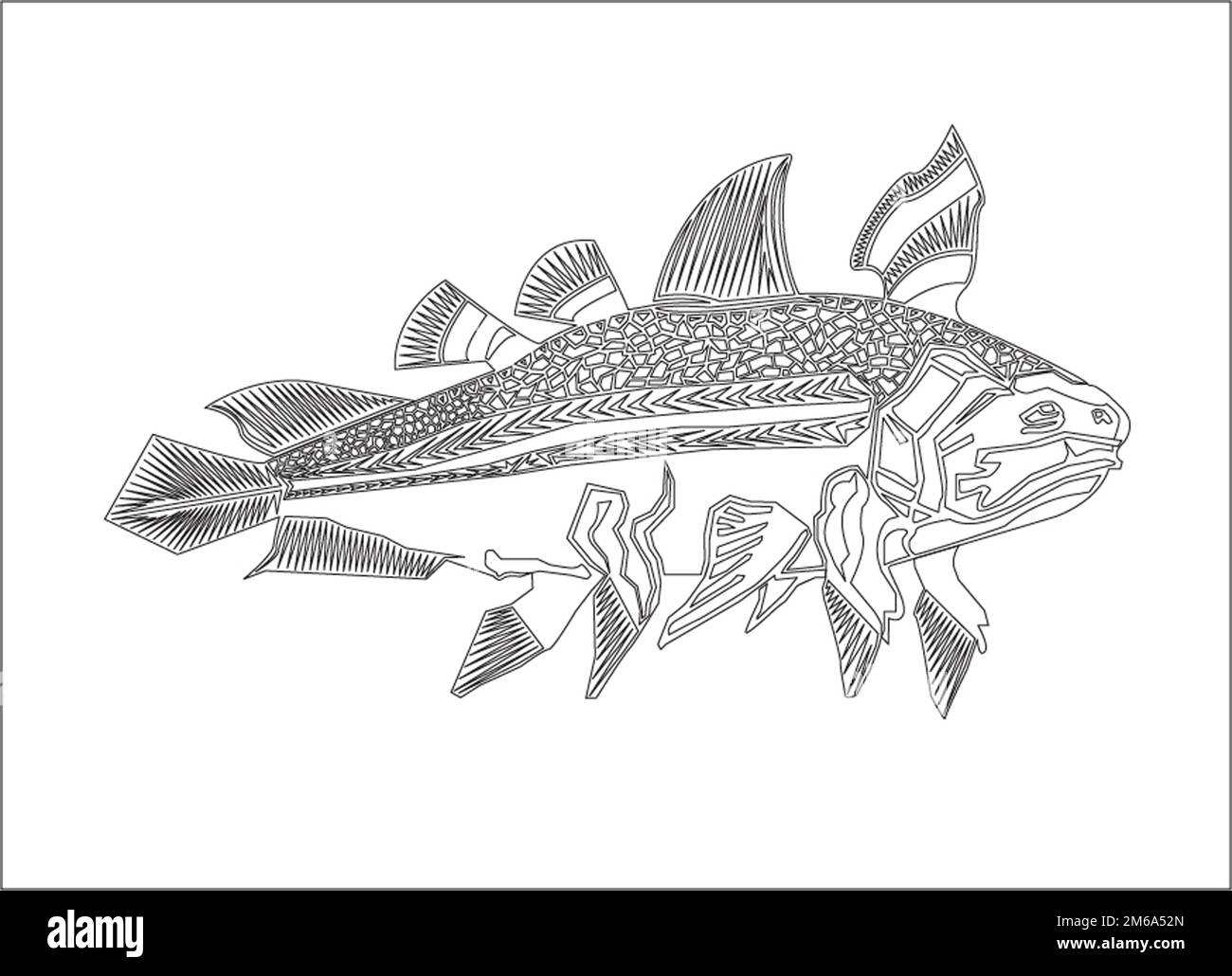 Fish of the Stone Age Stock Photo - Alamy