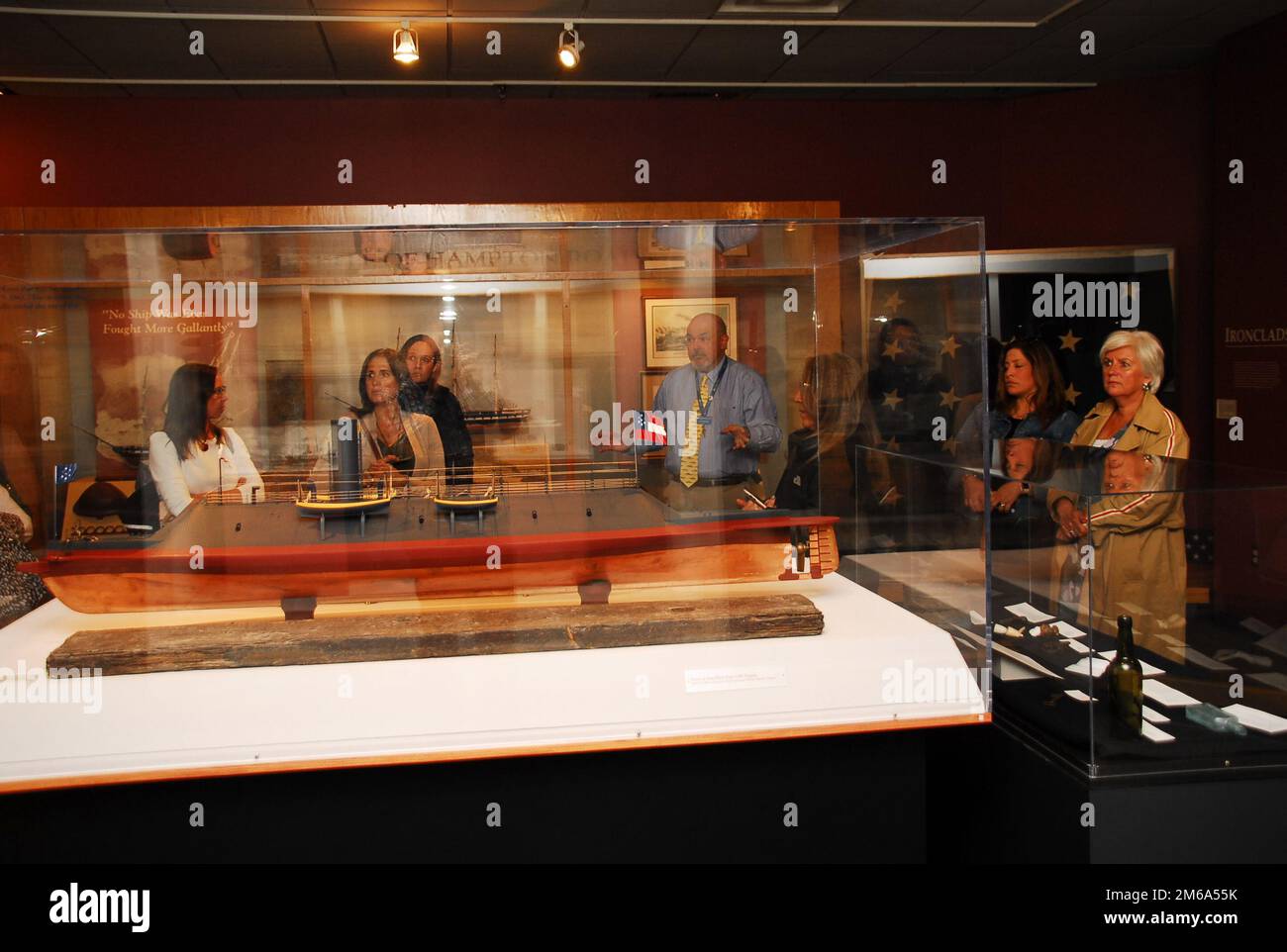 Zach Smyers, a Museum Educator at the Hampton Roads Naval Museum, provides some meaningful ...