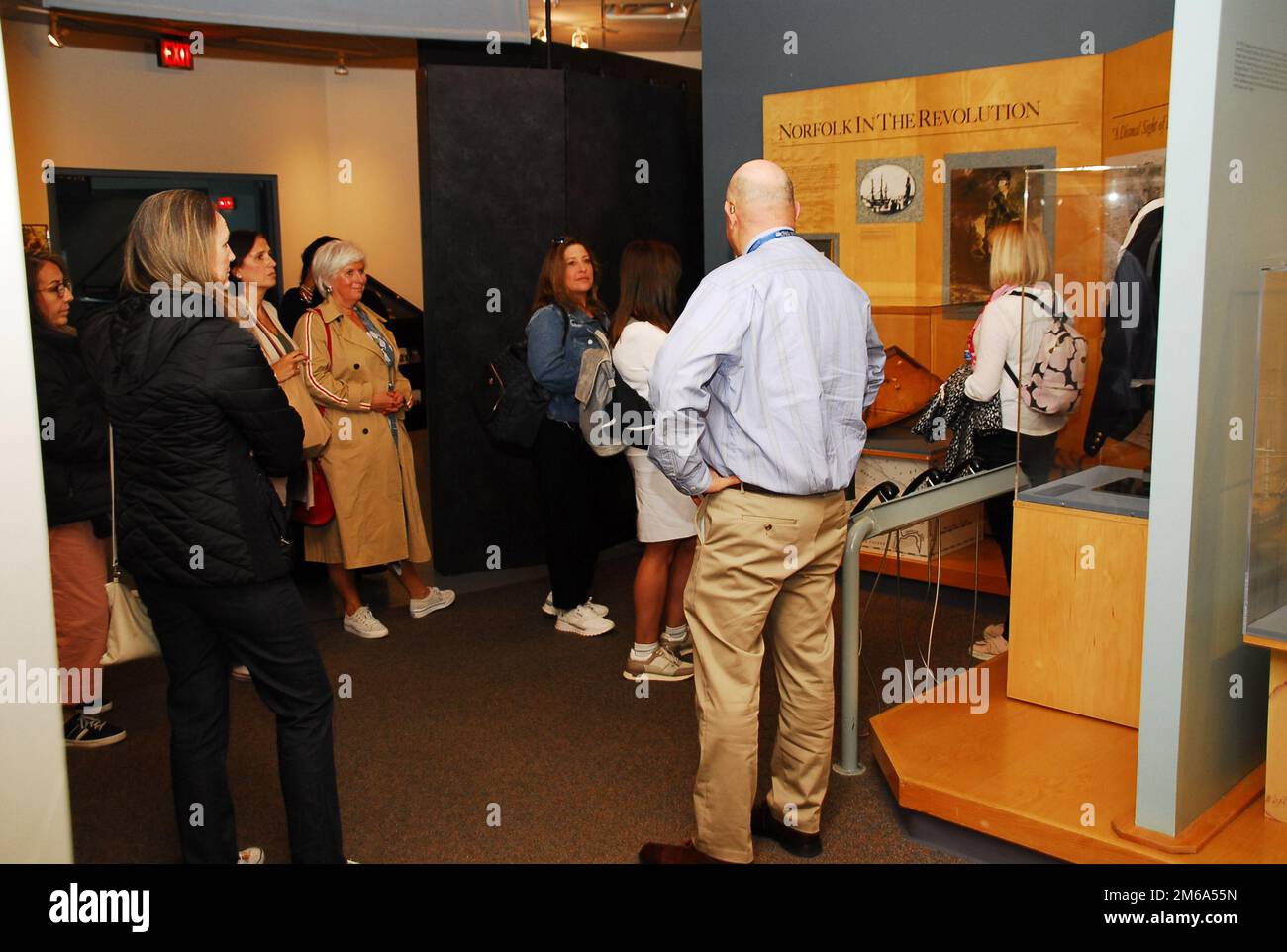 Zach Smyers, a Museum Educator at the Hampton Roads Naval Museum ...