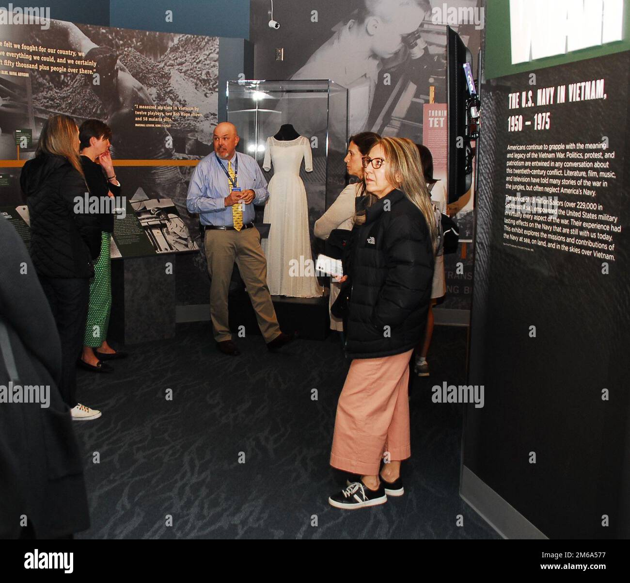 Zach Smyers, a Museum Educator at the Hampton Roads Naval Museum ...