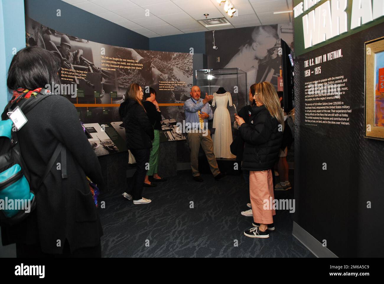 Zach Smyers, a Museum Educator at the Hampton Roads Naval Museum, provides some meaningful ...