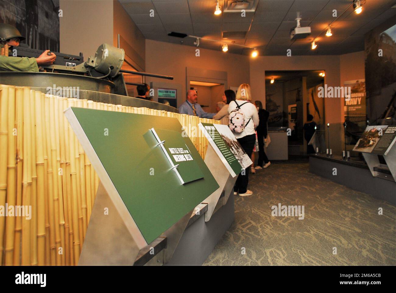 Zach Smyers, a Museum Educator at the Hampton Roads Naval Museum ...