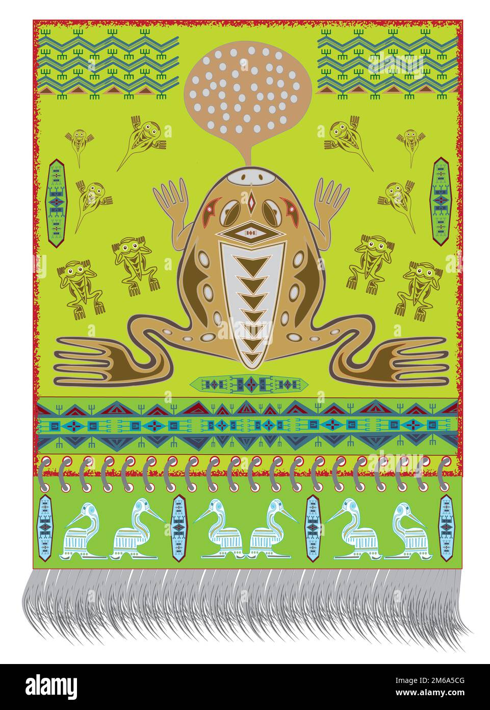 Native American FROG Stock Photo - Alamy