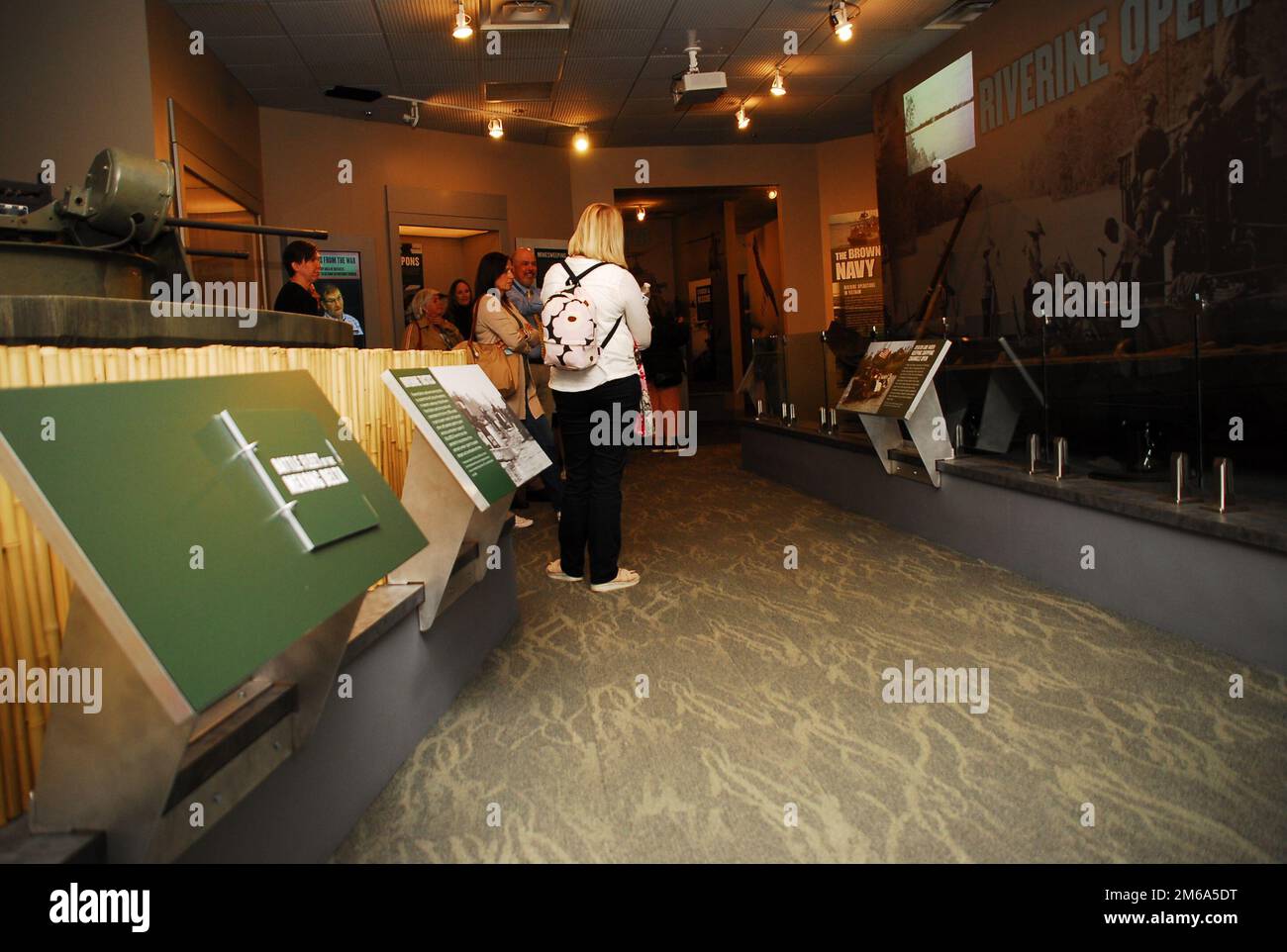 Zach Smyers, a Museum Educator at the Hampton Roads Naval Museum ...