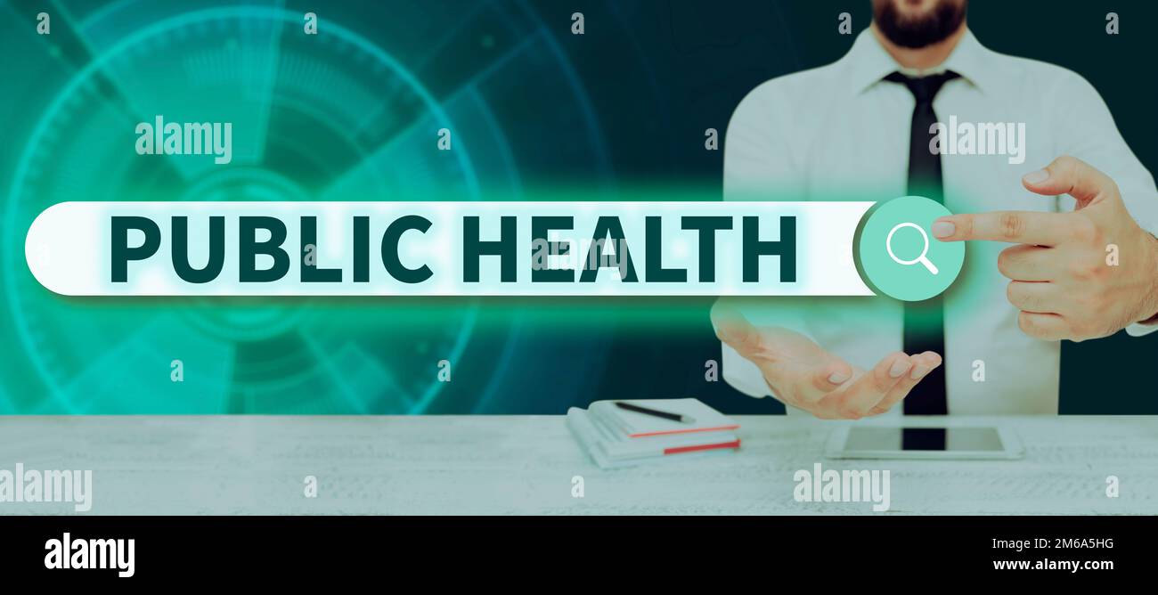 Writing displaying text Public Health. Word for Promoting healthy ...