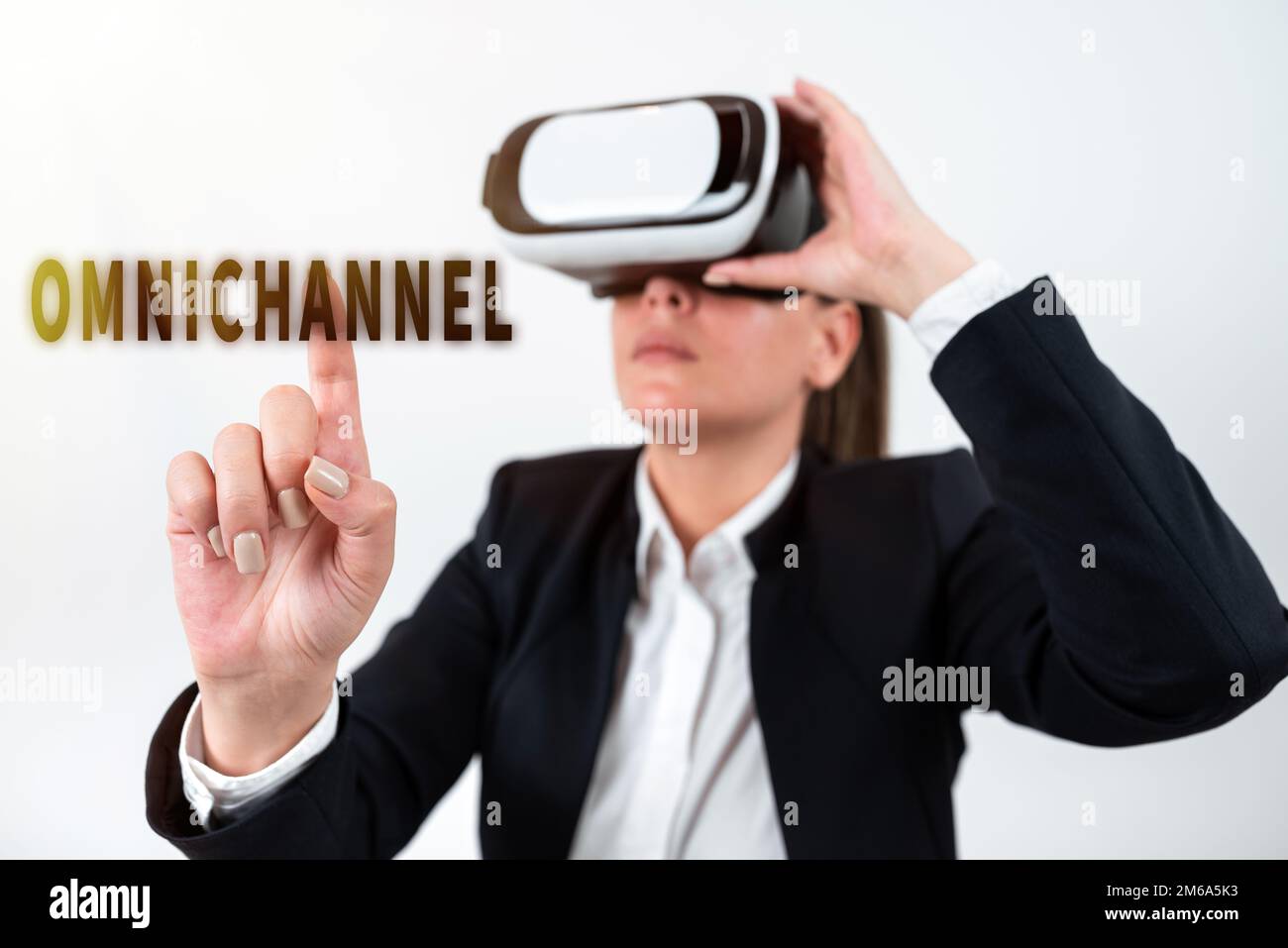 Writing displaying text Omnichannel, Business concept type of retail ... Writing displaying text Omnichannel, Business concept type of retail ...