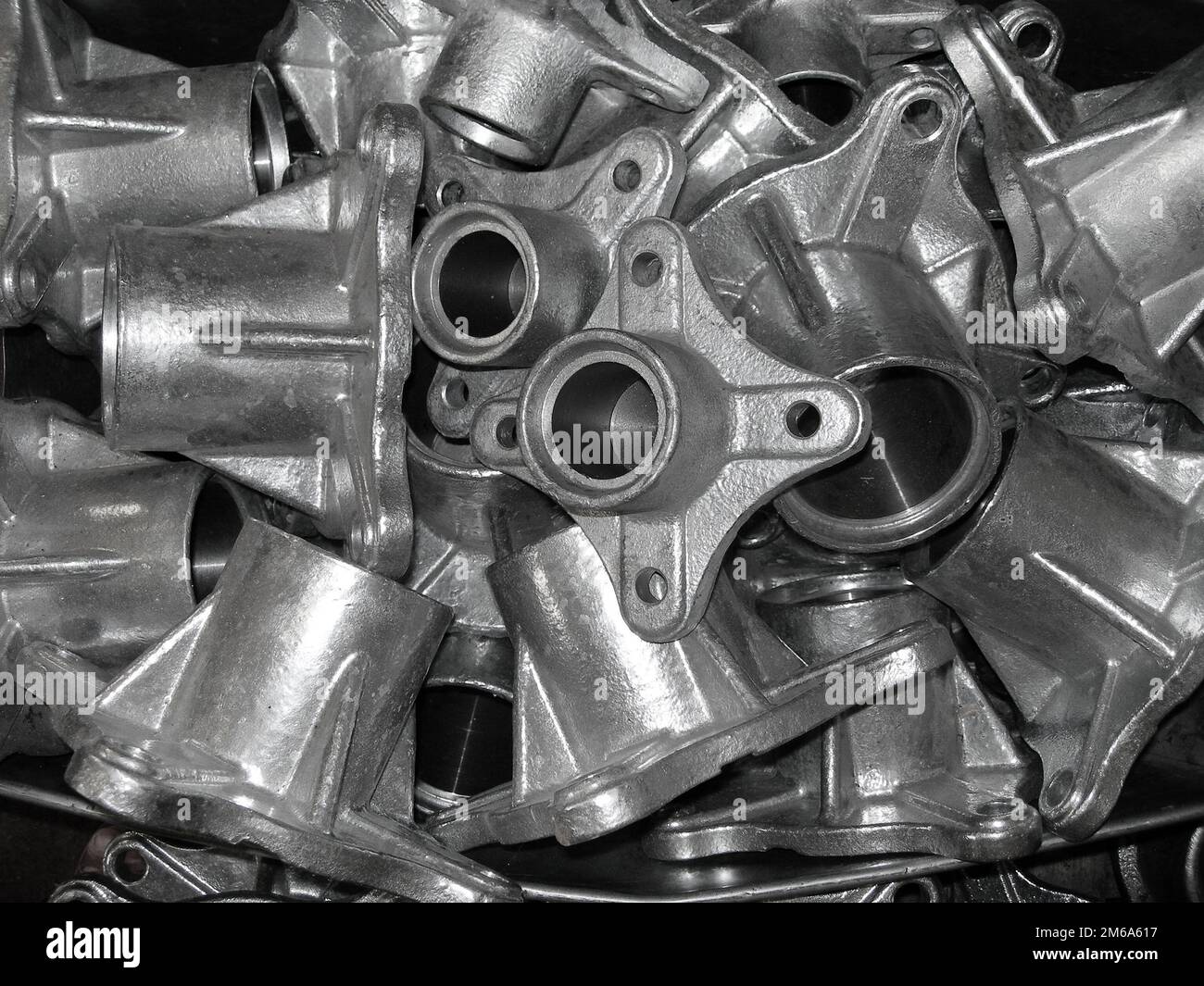 Metal spare parts Stock Photo - Alamy