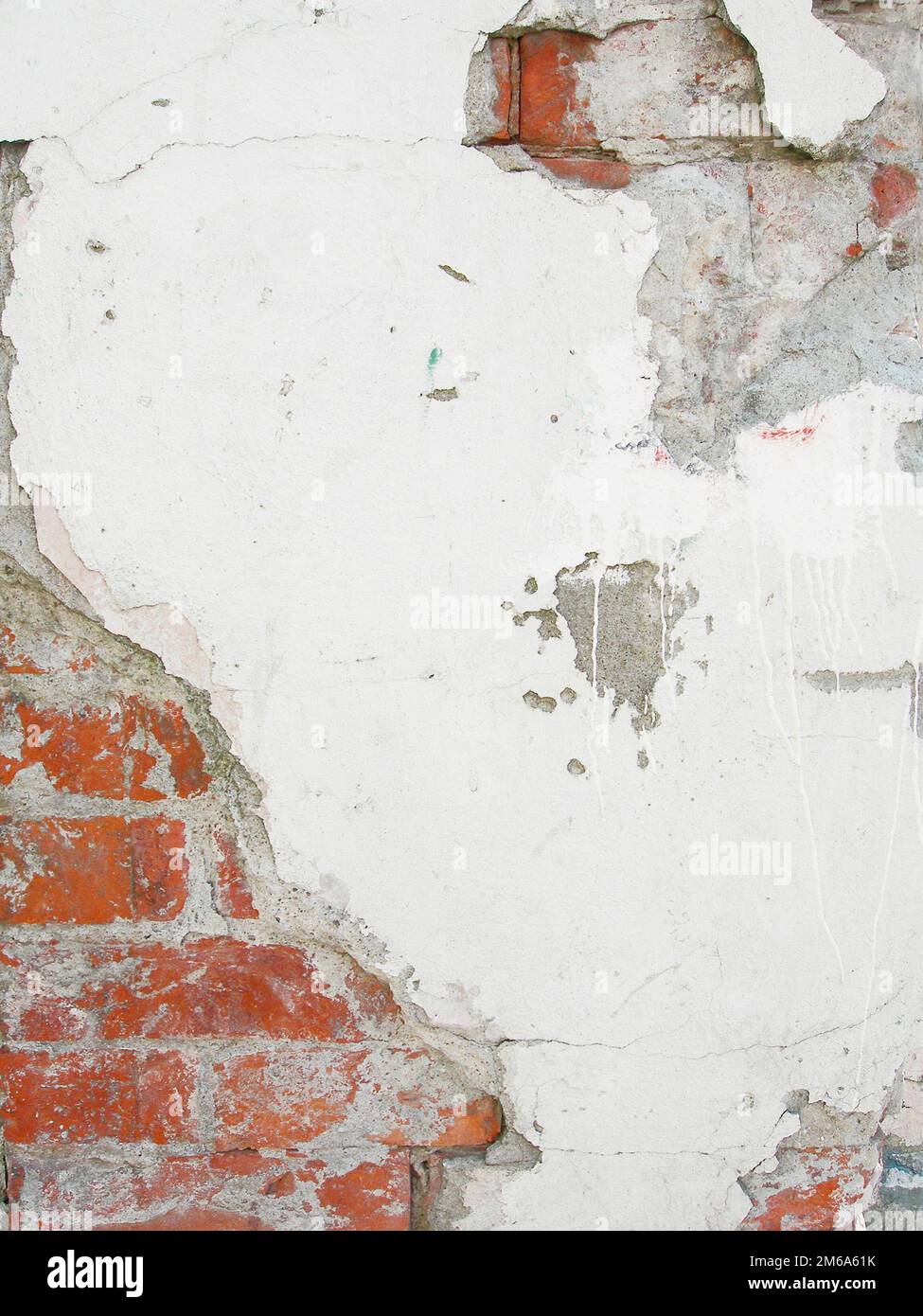 Old, ragged brick wall texture Stock Photo - Alamy