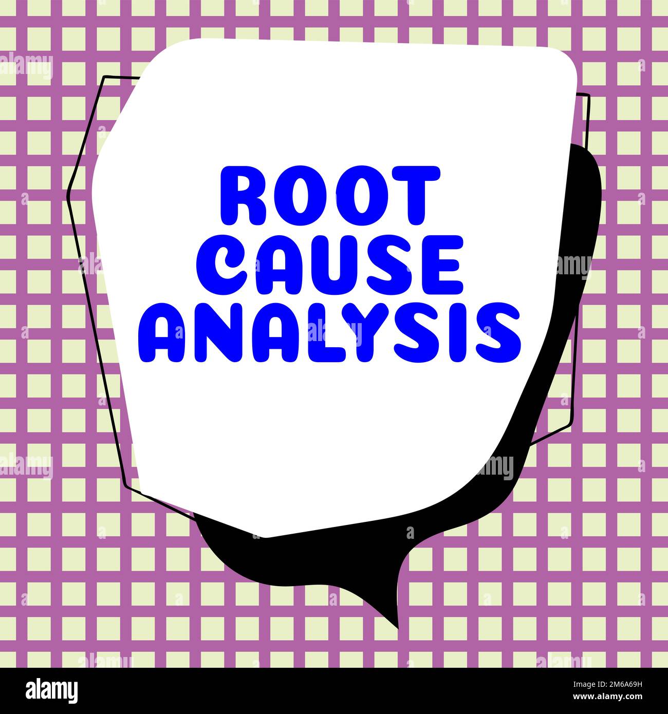 Inspiration showing sign Root Cause Analysis, Business idea Method of Problem Solving Identify ...