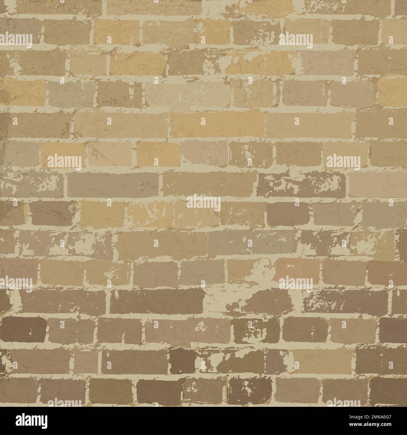 Beige brick wall texture. Vector, EPS10 Stock Photo - Alamy