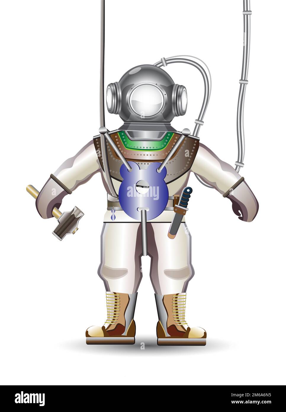 Heavy diver hi-res stock photography and images - Alamy