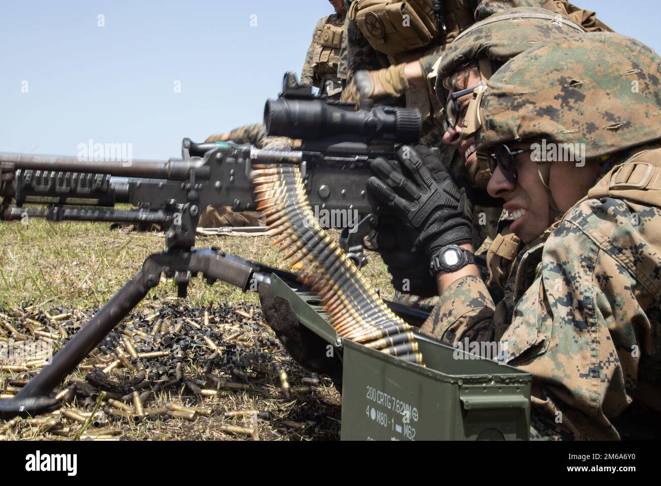 U.S. Marines assigned to 3d Battalion, 12th Marines, 3d Marine Division ...