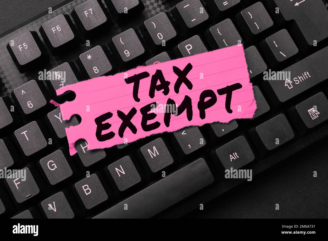 Inspiration showing sign Tax Exempt. Business idea Income or ...