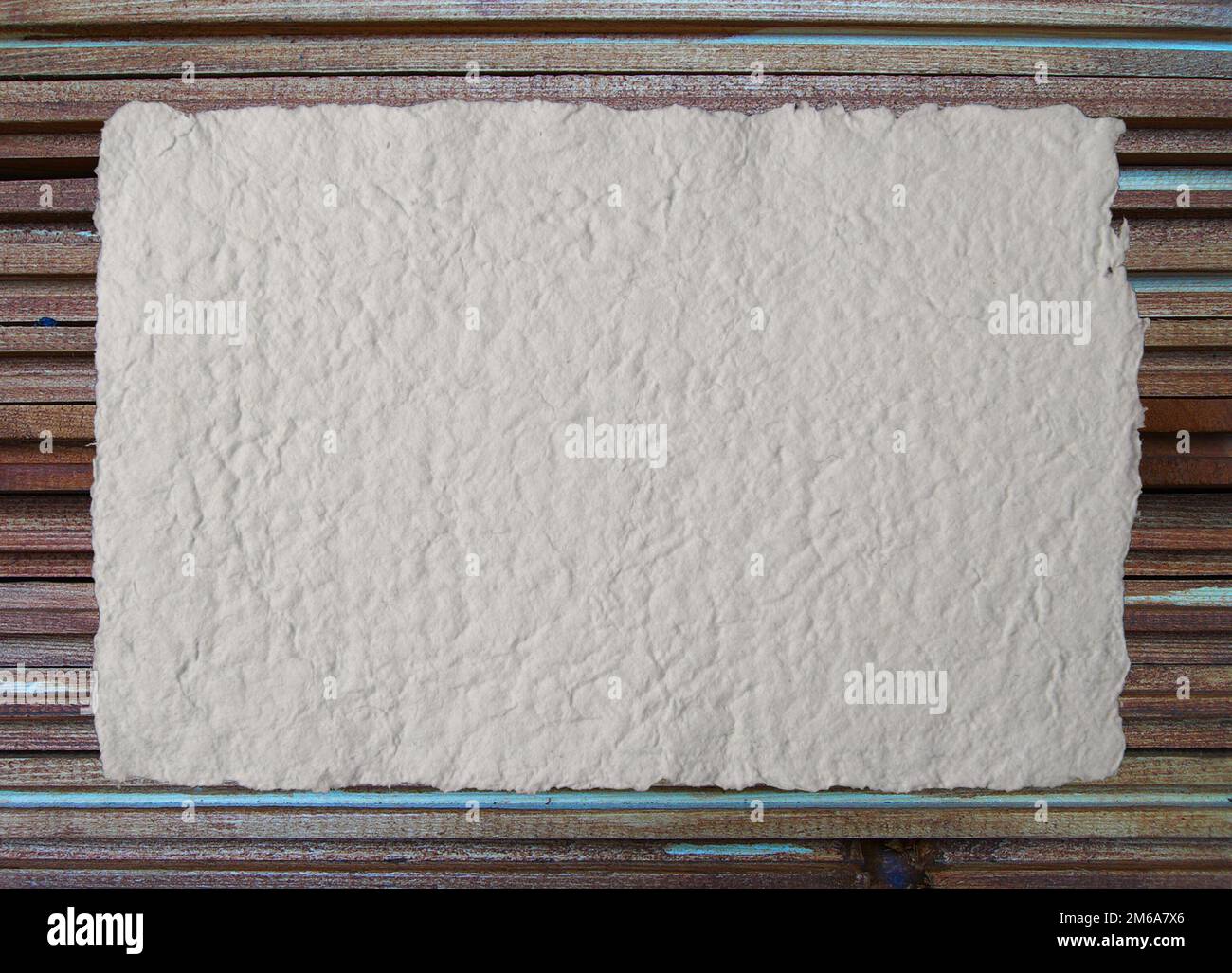 Hand made paper Stock Photo - Alamy