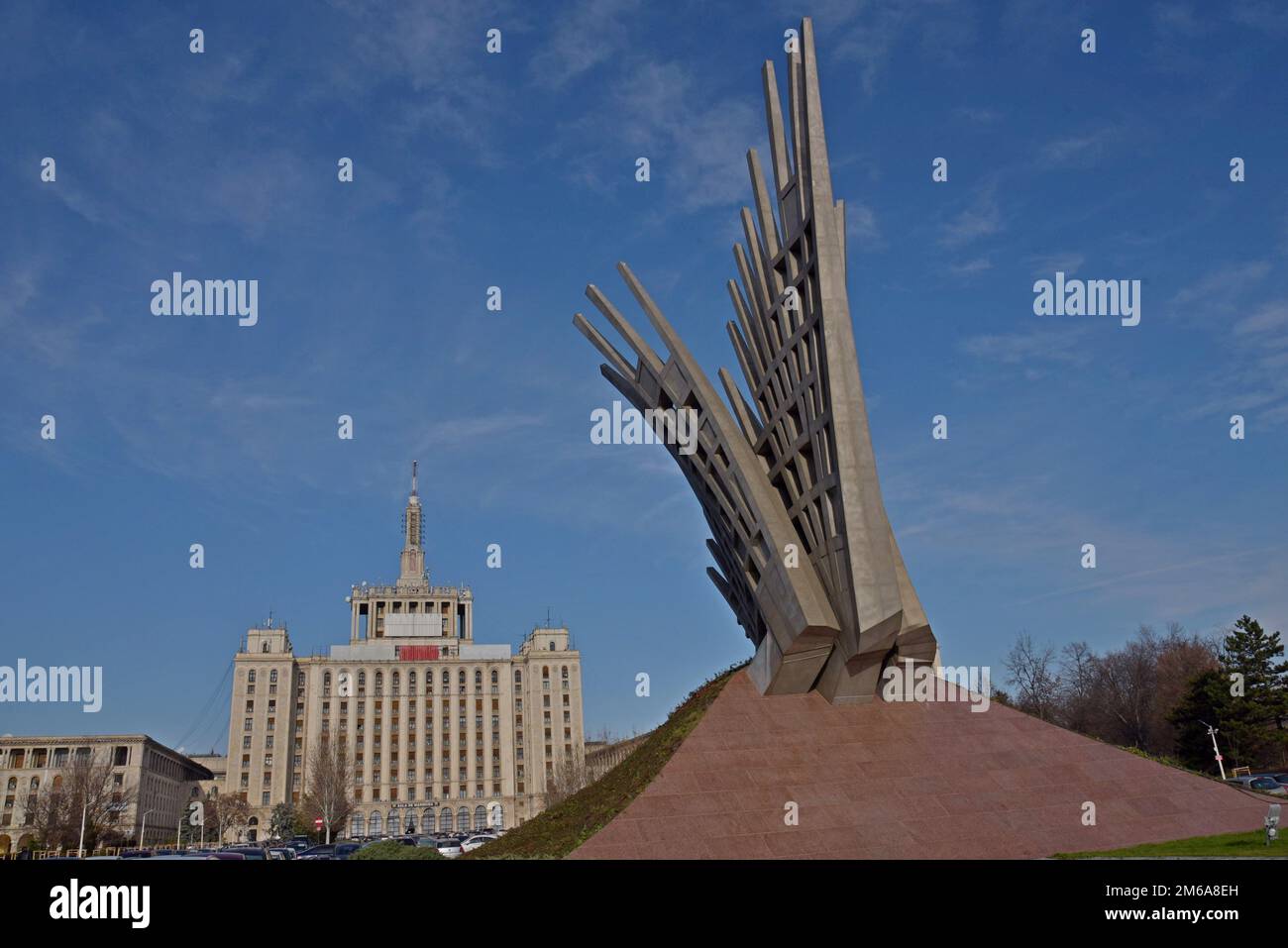 Aripi, Wings, a monument dedicated to the anti-communist resistance in ...