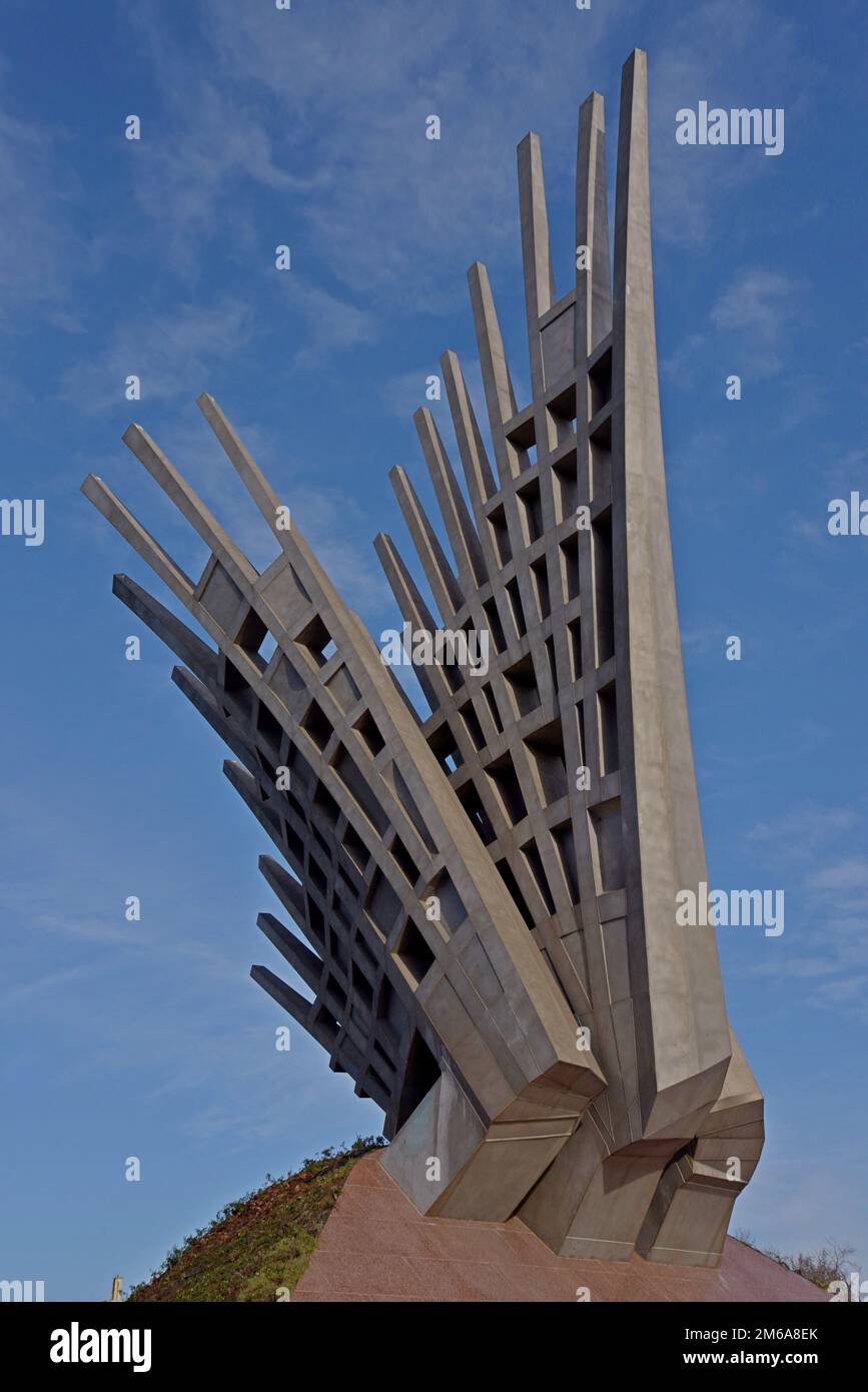 Aripi, Wings, a monument dedicated to the anti-communist resistance in ...