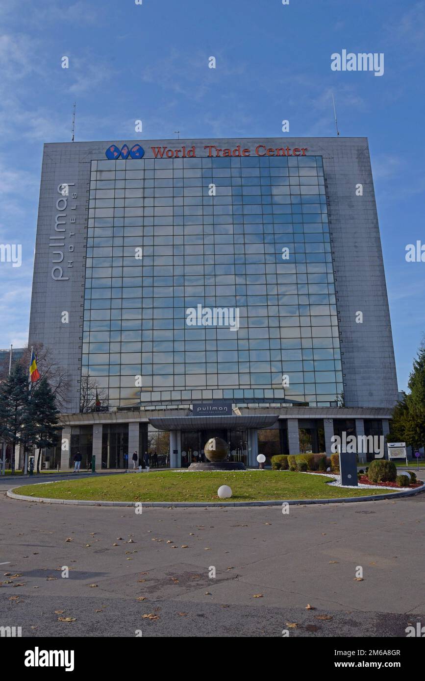 Pullman hotel and World Trade Centre, Bucharest, Romania Stock Photo ...