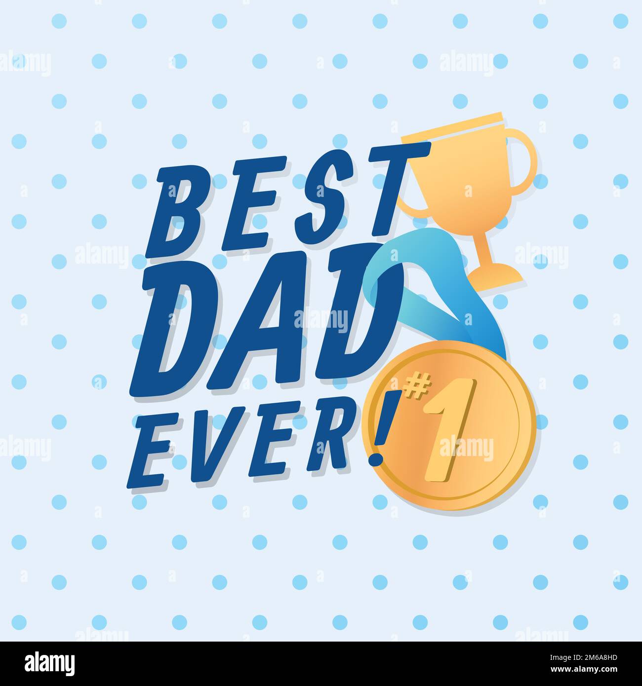 Best dad trophy Stock Vector Images - Alamy