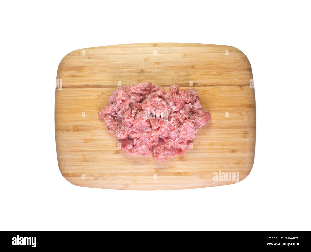Fresh minced meat on Cut Out Stock Images & Pictures - Alamy