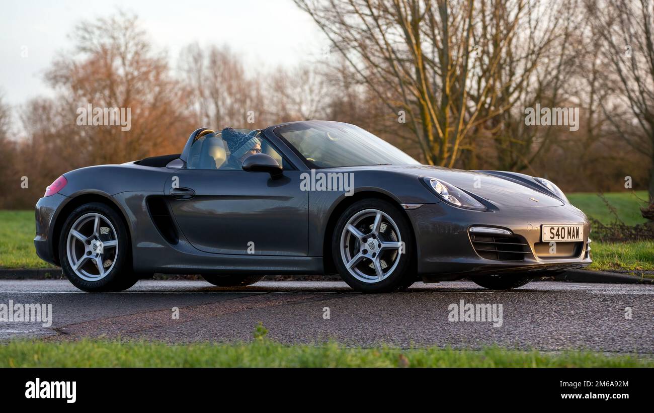 Porsche boxster convertible hi-res stock photography and images - Alamy