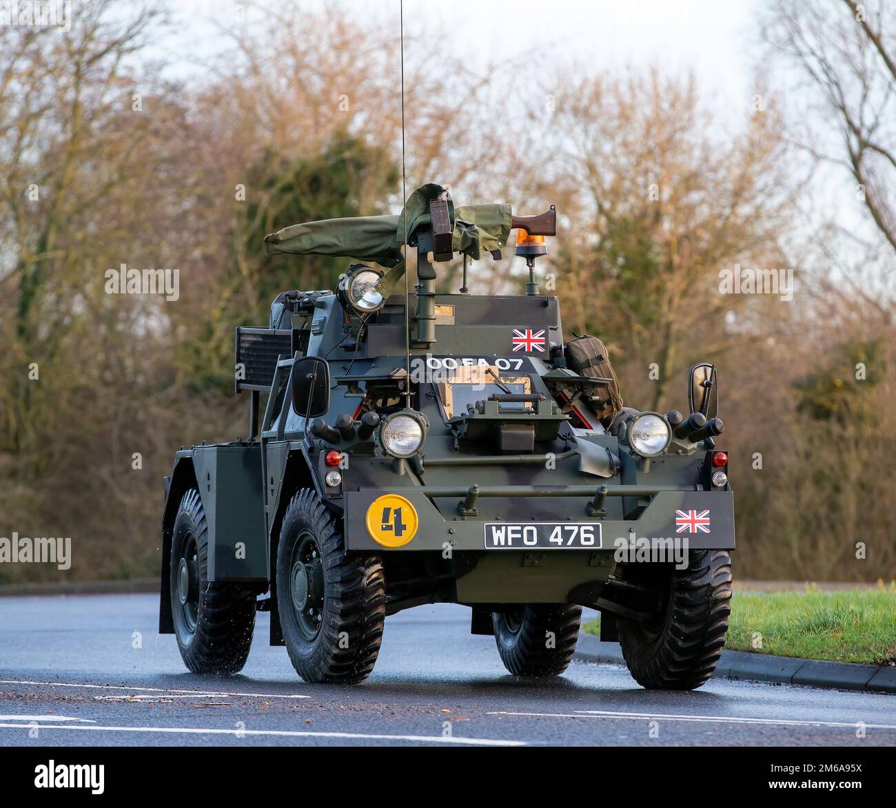 1962 DAIMLER FERRET SCOUT military vehicle Stock Photo - Alamy