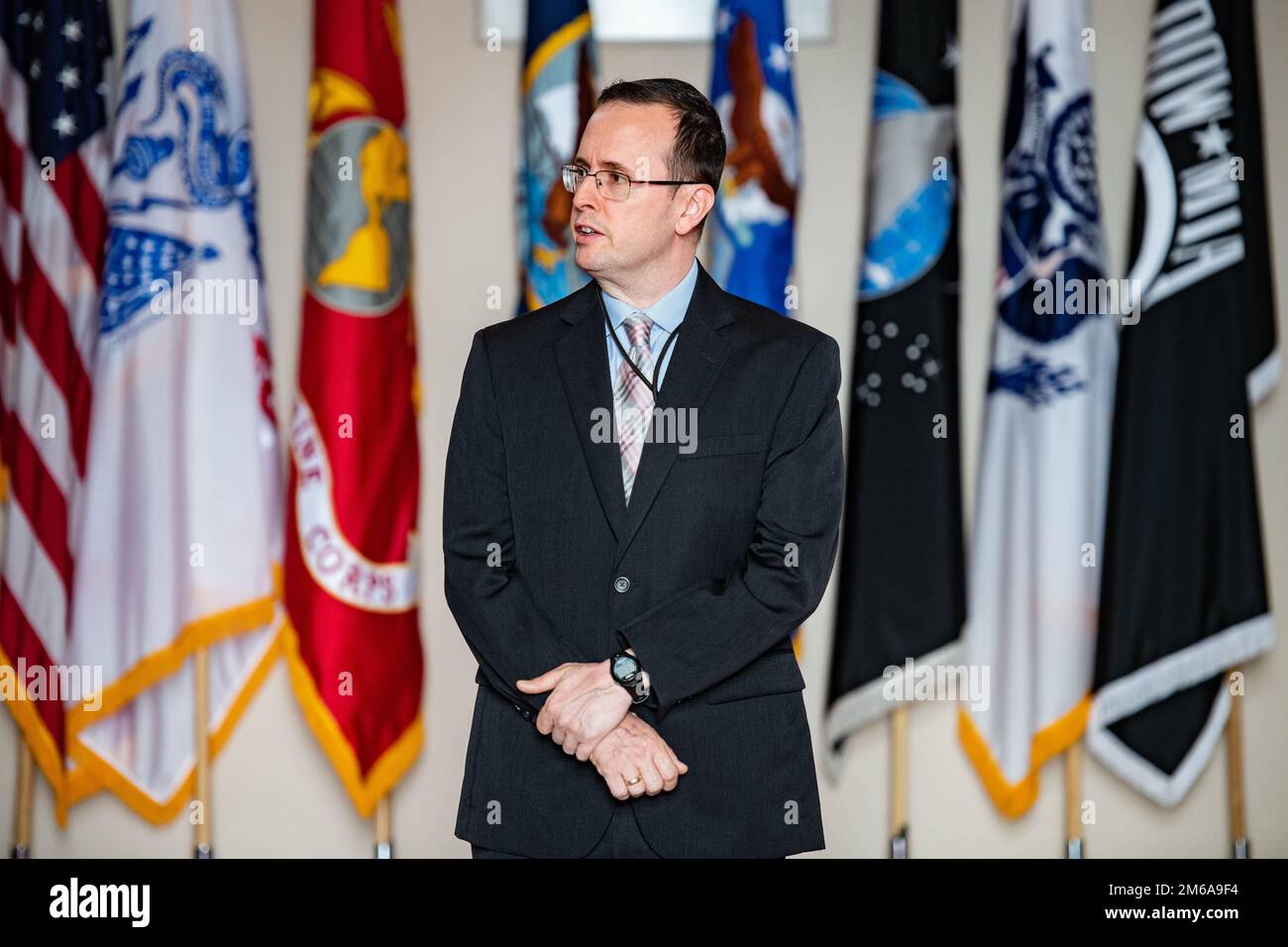 Tim Frank, historian, Arlington National Cemetery, gives an overview of ...