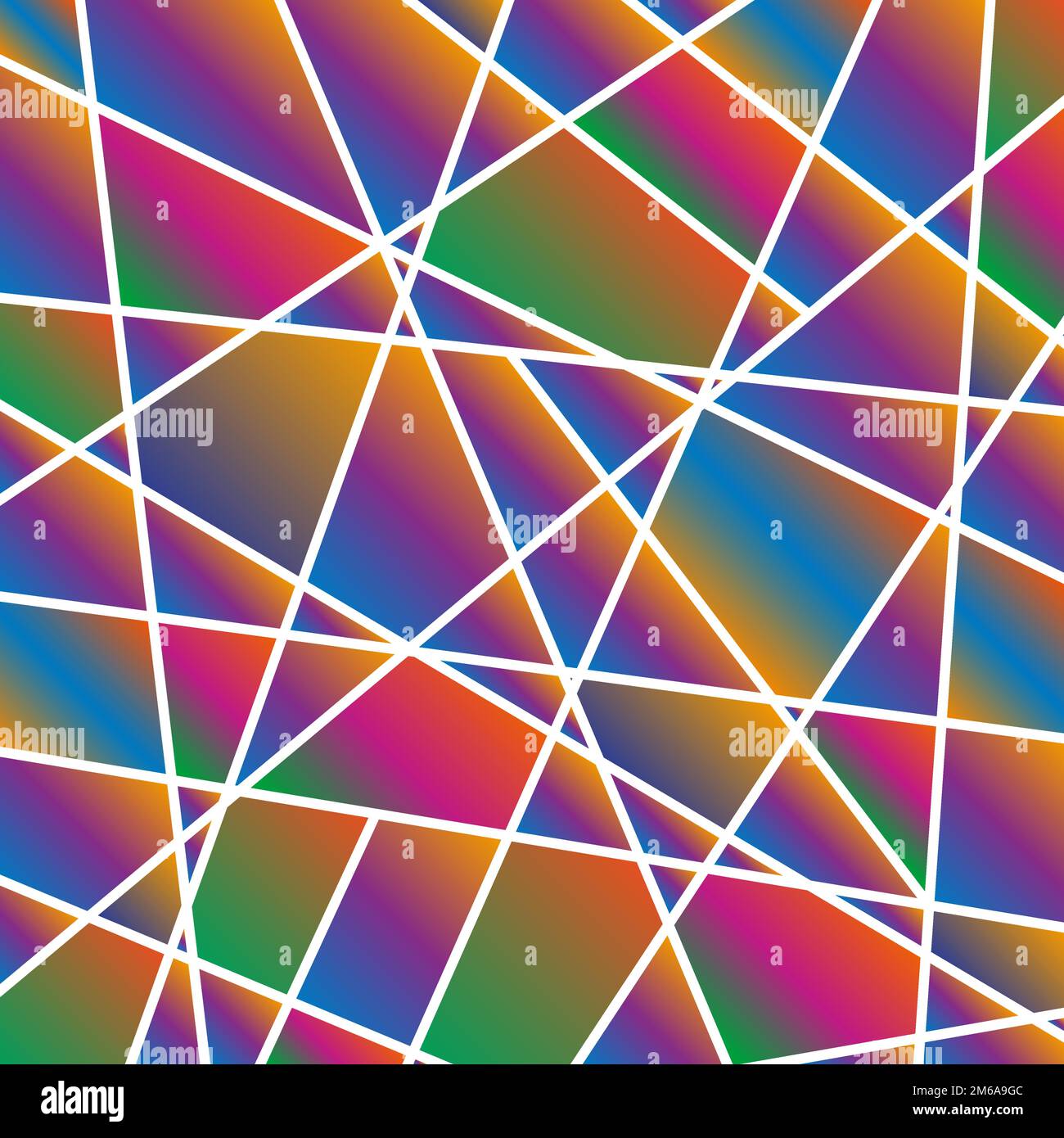 geometric vector drawing of lines with gradient shapes Stock Vector ...