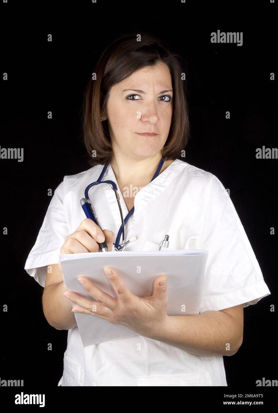 Medical worker nurse standing hi-res stock photography and images - Alamy