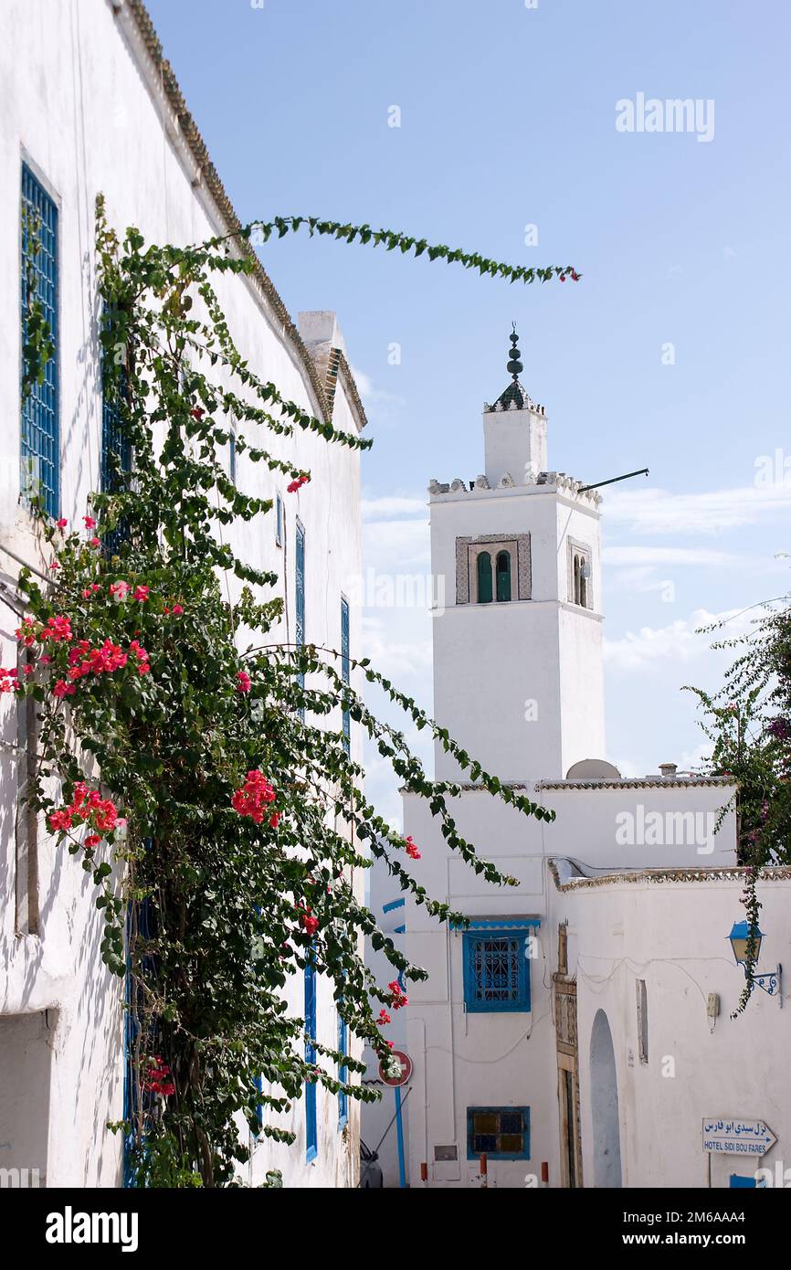 Sidi bou said mosque hi-res stock photography and images - Alamy