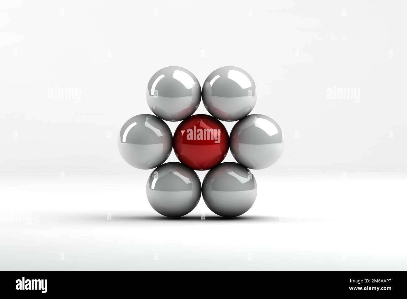 Teamwork concept balls hi-res stock photography and images - Alamy
