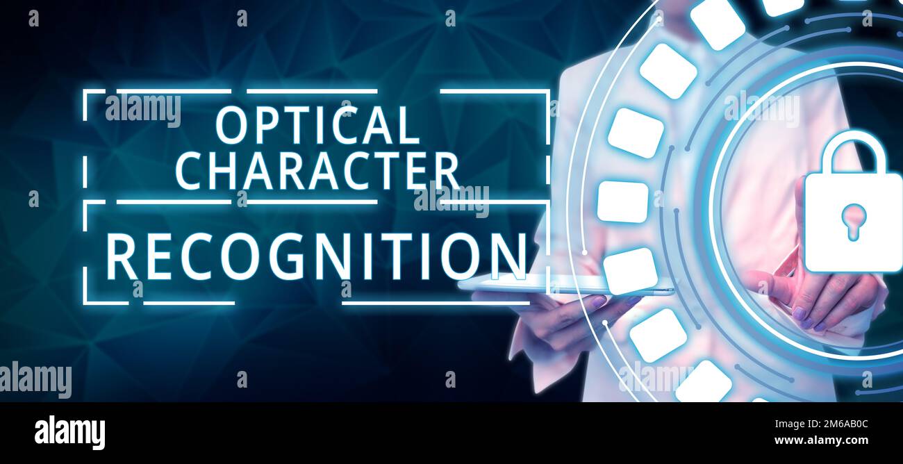 Handwriting text Optical Character Recognition. Business idea the ...